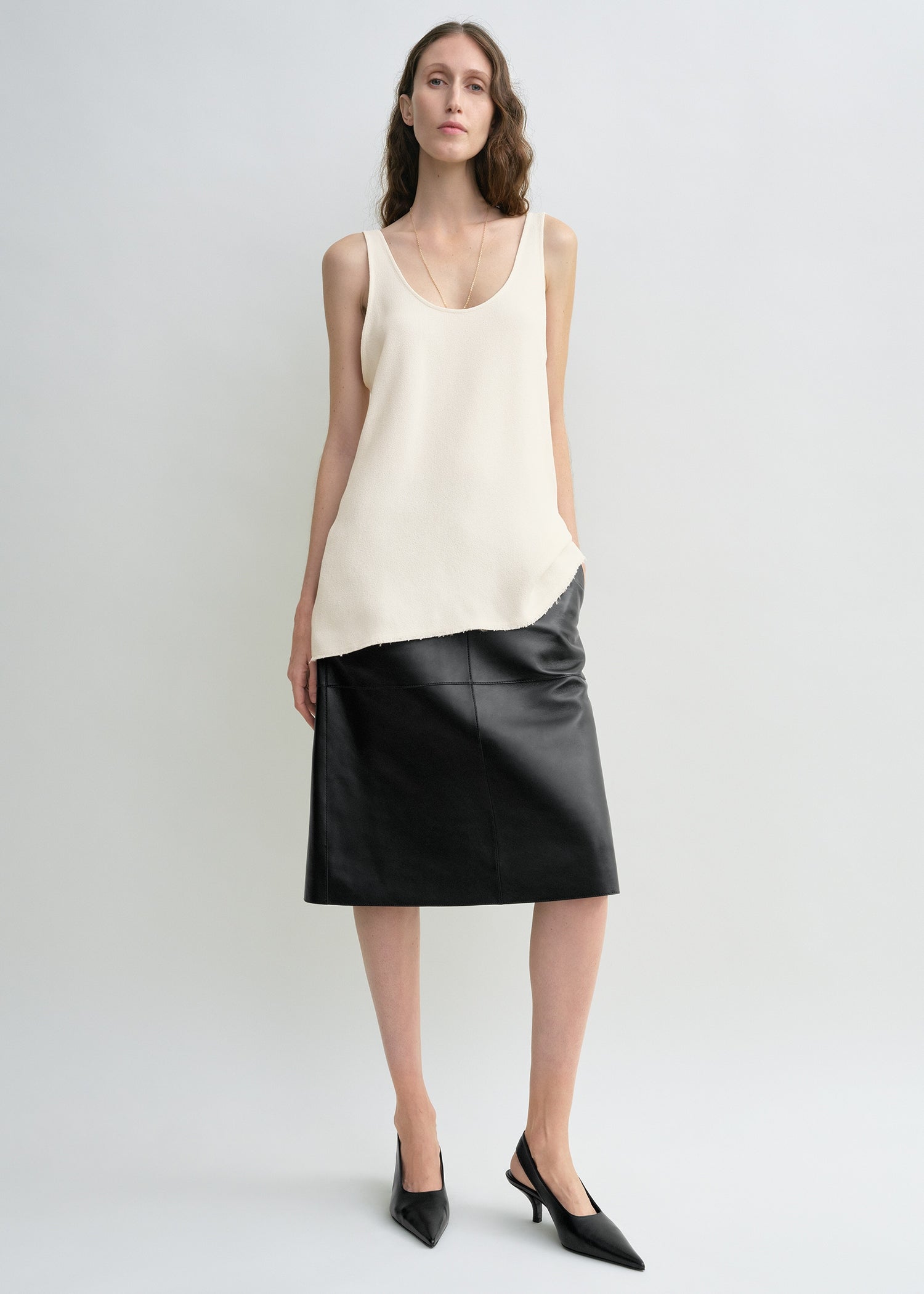 Sablé tank macadamia – TOTEME